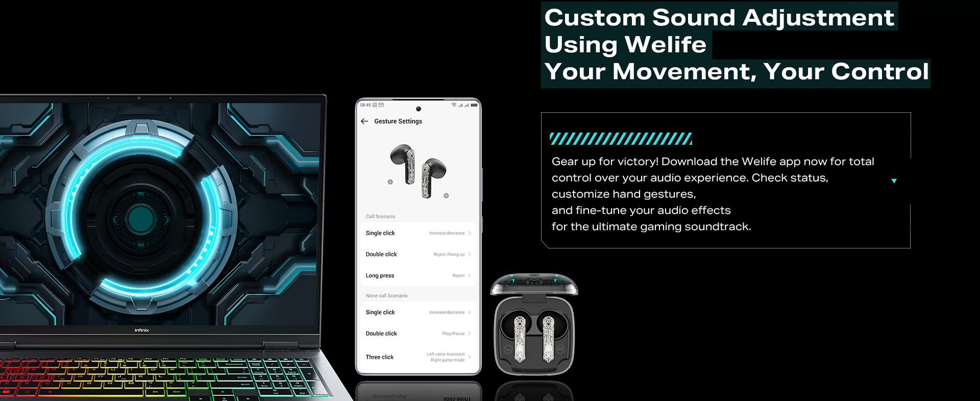 INFINIX XBUDS 3 GT - Intelec | Tecnología y Fitness