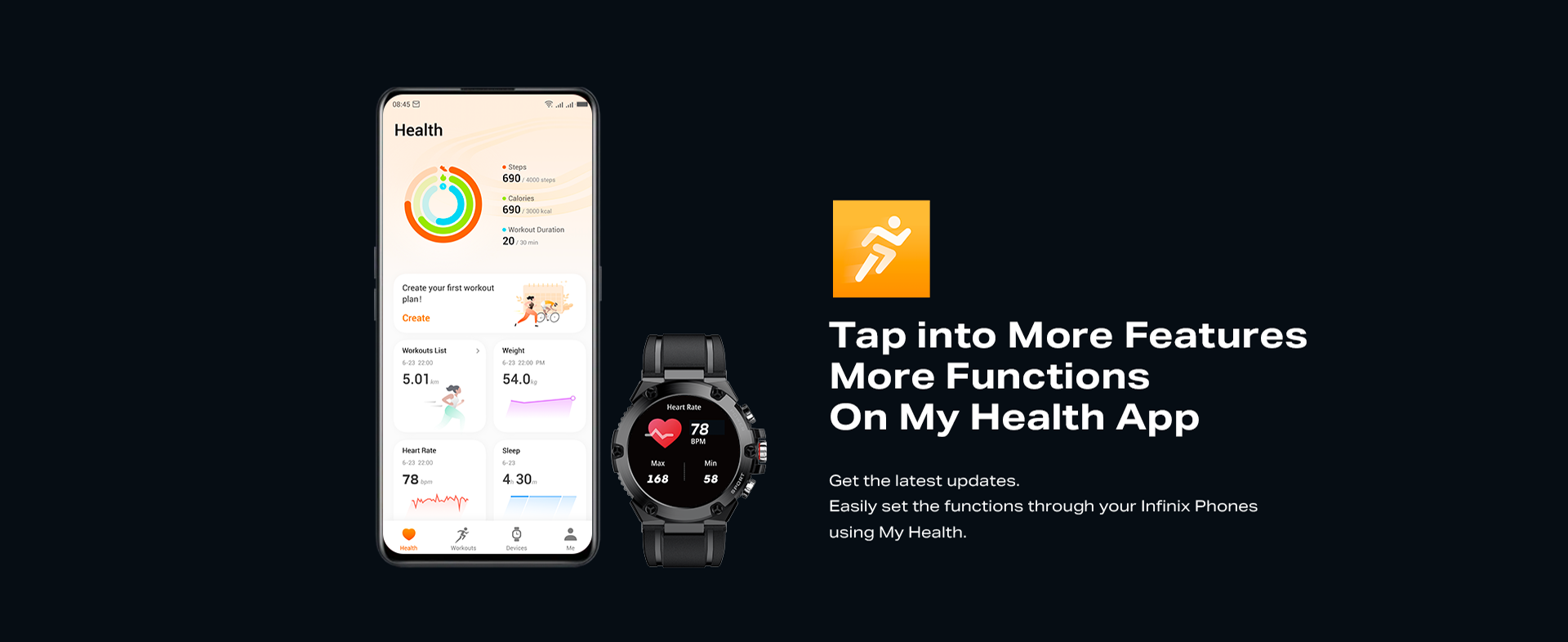 Infinix Smartwatch XWGT3