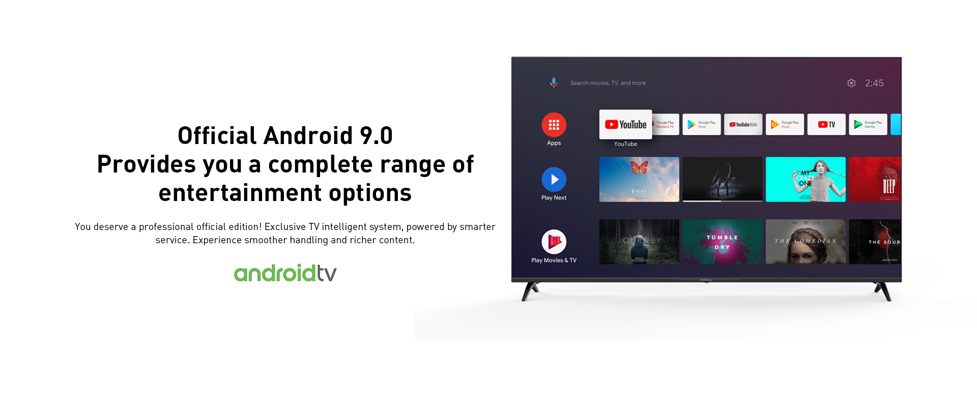 Infinix 55 X1 55″ Inch Smart 4K Android TV