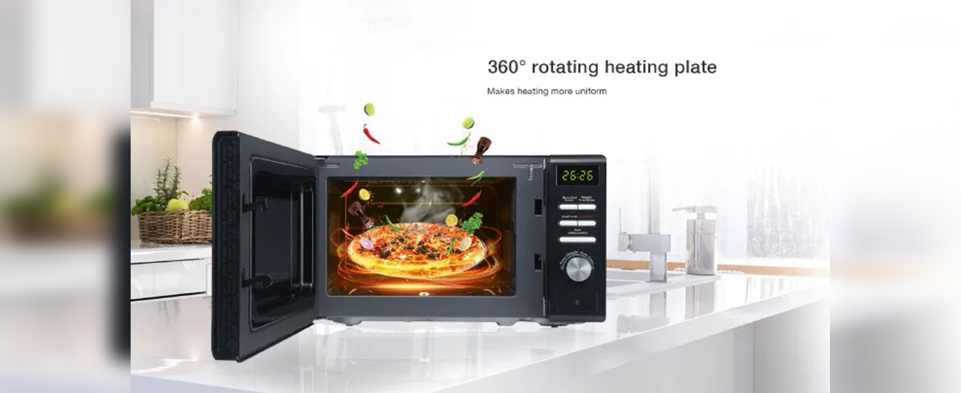 Syinix 20L Digital Control Microwave Oven