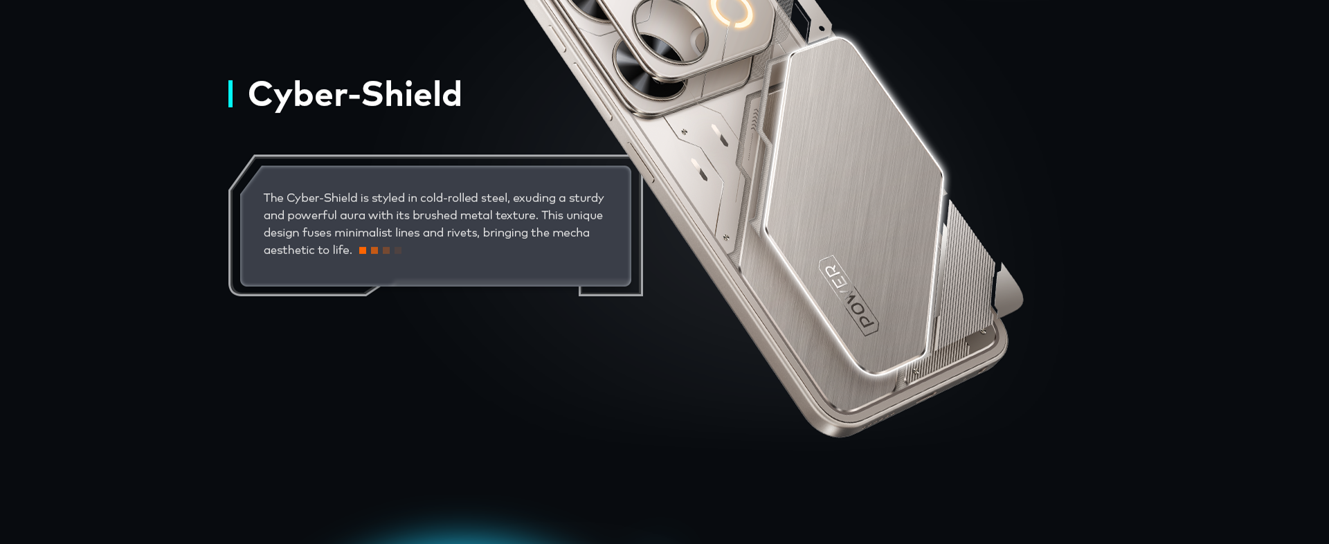 Itel P65-4GB+128GB Free Charging Case New smartphone 128GB Cyber Titanium