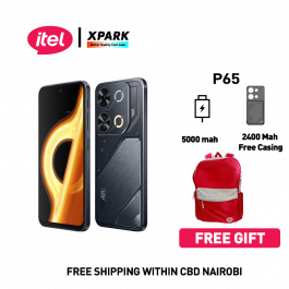 Itel P65-4GB+128GB Free Charging Case New smartphone 128GB Cyber Titanium