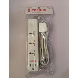 Tronic Extension Cable 4 Way with USB Charger Ports