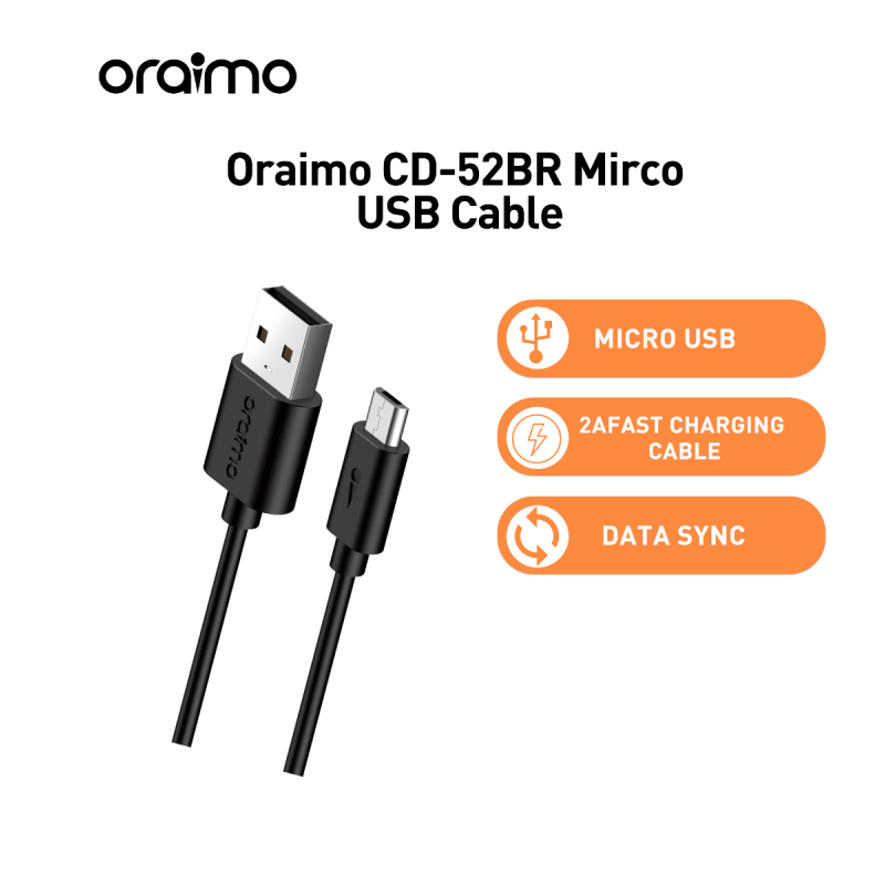 Oraimo CD-52BR Mirco USB