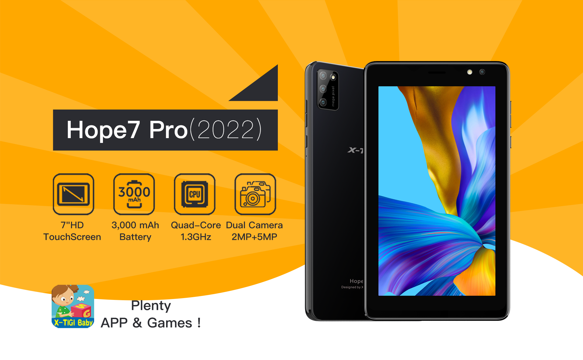 Xtigi Hope 7 Pro 2gb 32gb Tablet - Xpark Kenya